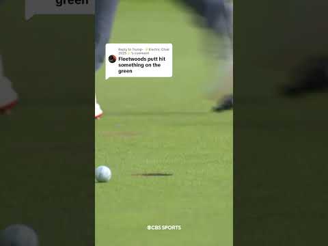 Did Tommy Fleetwood’s par putt get misdirected? #golf #shorts