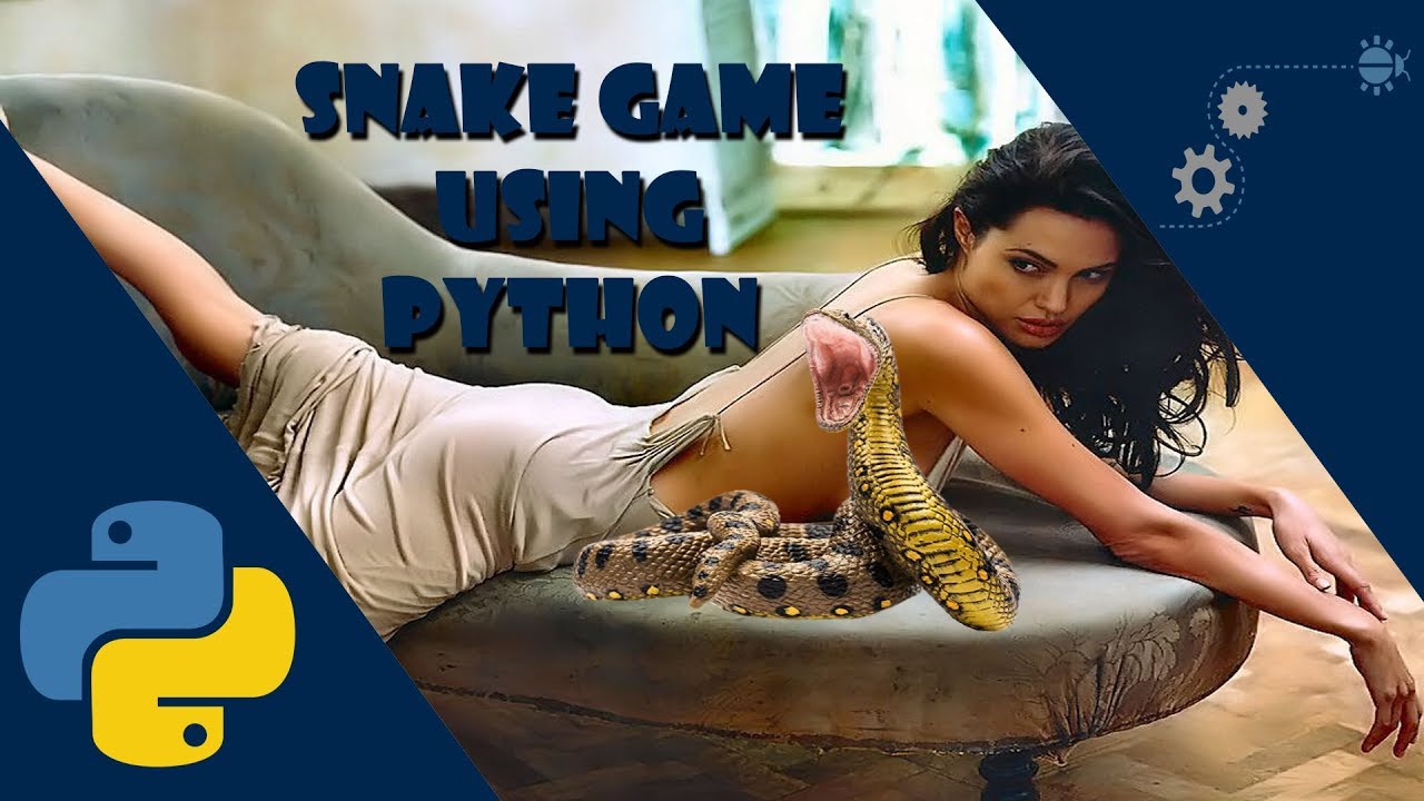 Tuto Py : Snake Game Using Python with Pygame and Tkinter // speed coding [HD]