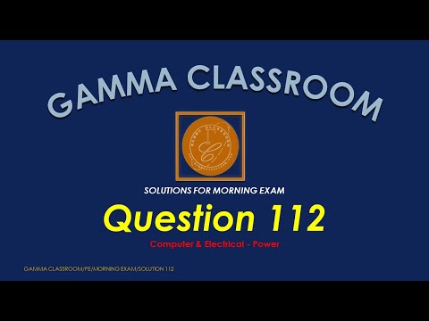 112 Solution for Morning Exam112 - Definition of Method of Symmetrical Components for Power System