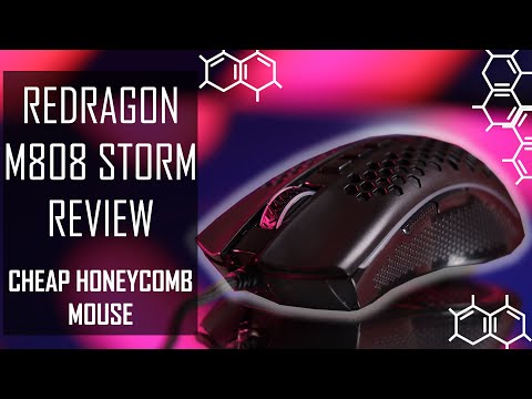 Redragon M808 Storm Review - Honeycomb Gaming Mouse On A Budget?