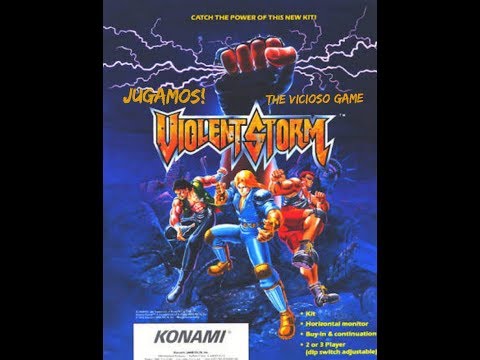 VIOLENT STORM ARCADE LONG PLAY | The Vicioso Game