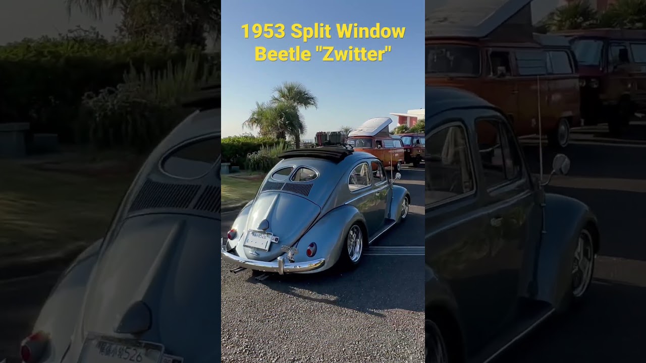 Mega detailed 1953 VW Split Window Sunroof Beetle 