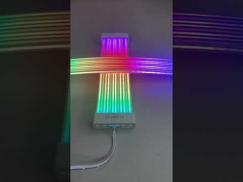 Tecware Flex ARGB Extension Cable White #pcgaming #unboxing #pc #gamingpc #pcbuild #tech #gaming