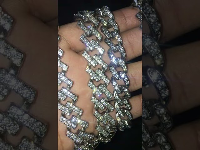 jewellery - Hiphop Jewellery Diamond Iced Out Drip Chain Iceout Chain ...