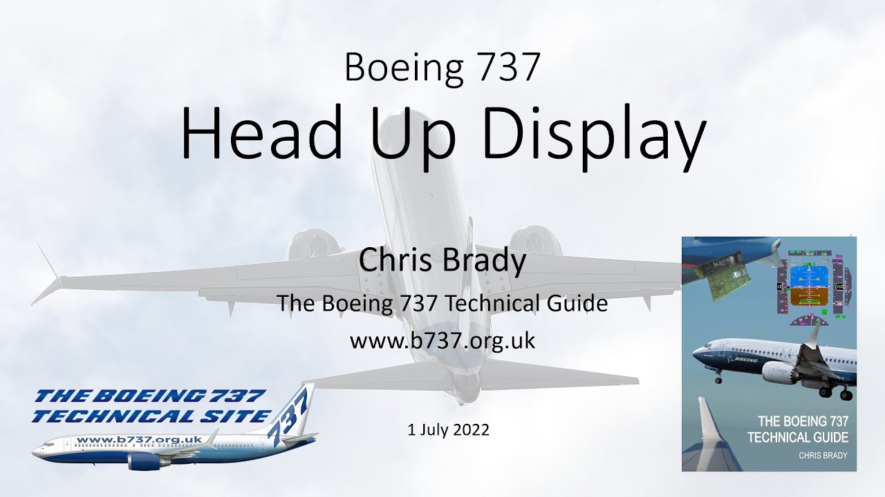 737 Head Up Display