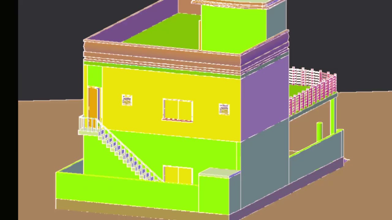 Residential house | Cadbull | Autocad | Architecture