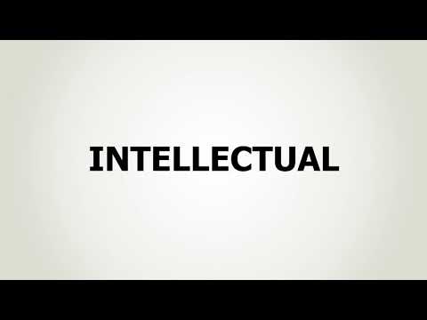 How to Pronounce Intellectual