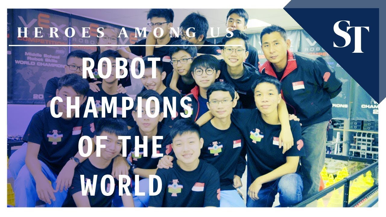 Building robots to take on the world | Heroes Among Us | The Straits Times