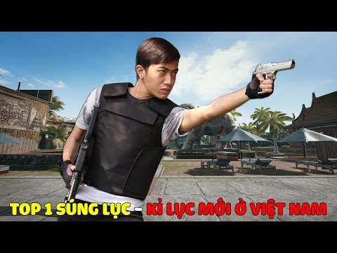 TOP 1 SÚNG LỤC BẰNG LAPTOP ĐẦU TIÊN Ở VIỆT NAM | CrisDevilGamer PUBG