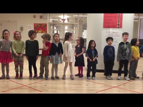 Kindergarten PS 340 sings their song!