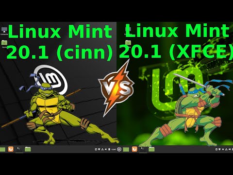 Linux Mint 20.1 (Cinnamon) vs Linux Mint 20.1 (XFCE): RAM