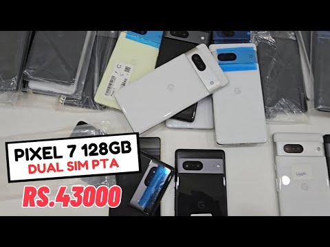 Google Pixel 7 128GB Dual Sim PTA from Rs.43000 || Cash on delivery