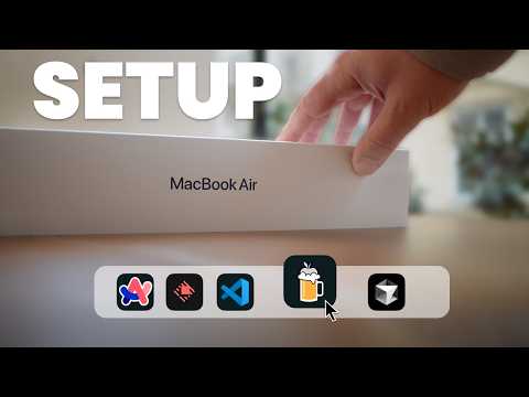 M4 MacBook Air UNBOXING & SETUP: My Must-Have Tools for Programming Beginners 💻🚀