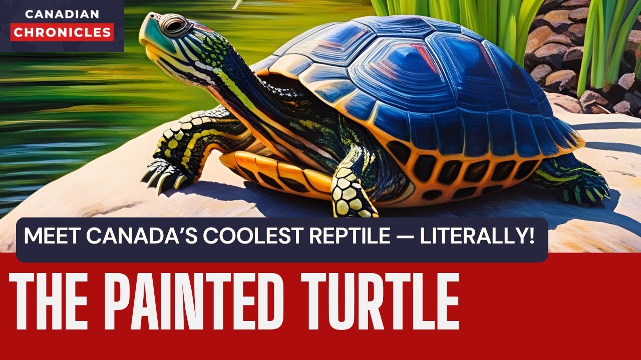 Canada’s Chillest Animal: The Painted Turtle That Freezes Itself to Survive 🐢🇨🇦