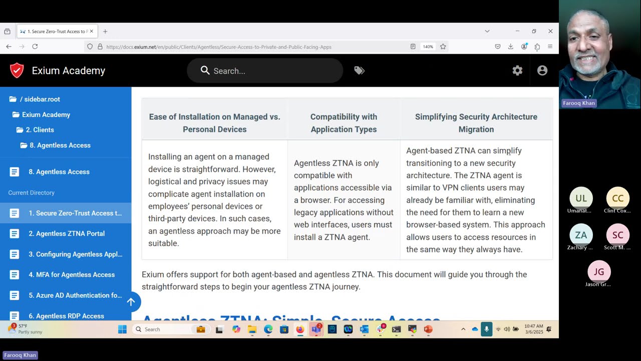 Session 5 Agentless Zero Trust Access Simplifying Security without Compromising Protection