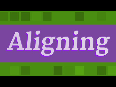 ALIGNING pronunciation • How to pronounce ALIGNING