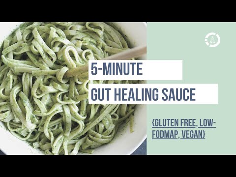 5-Minute Gut Healing Sauce {Gluten Free, Low-FODMAP, Vegan}