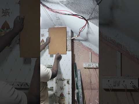 Ceramic Wall Tile Cutting Process Step by Step || Rainbow Marble & Tiles