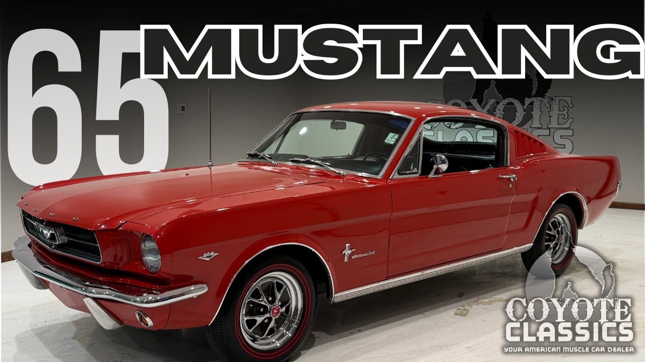 1965 Ford Mustang Fastback for Sale at Coyote Classics