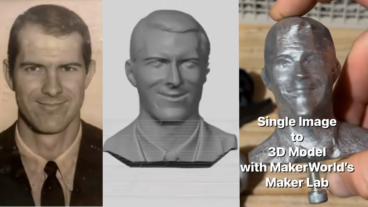 Single Image to 3D Model with MakerWorld’s Maker Lab