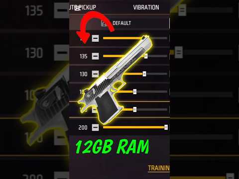 desert Free Fire Headshot Setting After Ob48 Update 2025 Best Sensitivity Setting