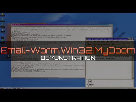 Earth's Deadliest Computer Virus: MyDoom | Demonstration