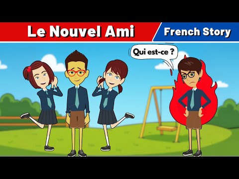 French Story – Le Nouvel Ami | French Conversation for Beginners | CCube Academy