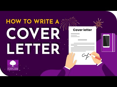 How To Write A Cover Letter That Makes You STAND OUT - With Example Template Included | PurpleCV