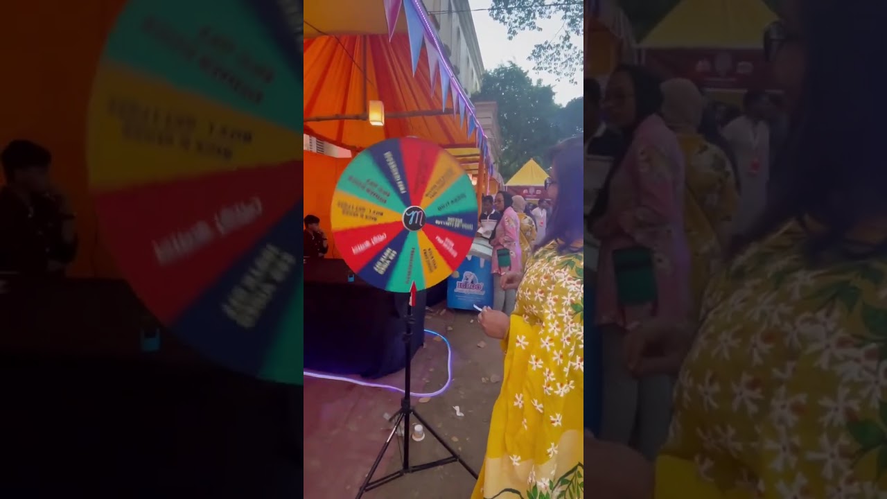 Spin the Wheel Game #spin #spinningwheel #shorts #bangladesh #kothamalaparveen #shortsfeed #yt