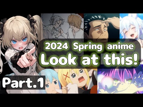 High quality!! 2024 Spring Anime The Best #anime #2024 #mushokutensei #konosuba #fable