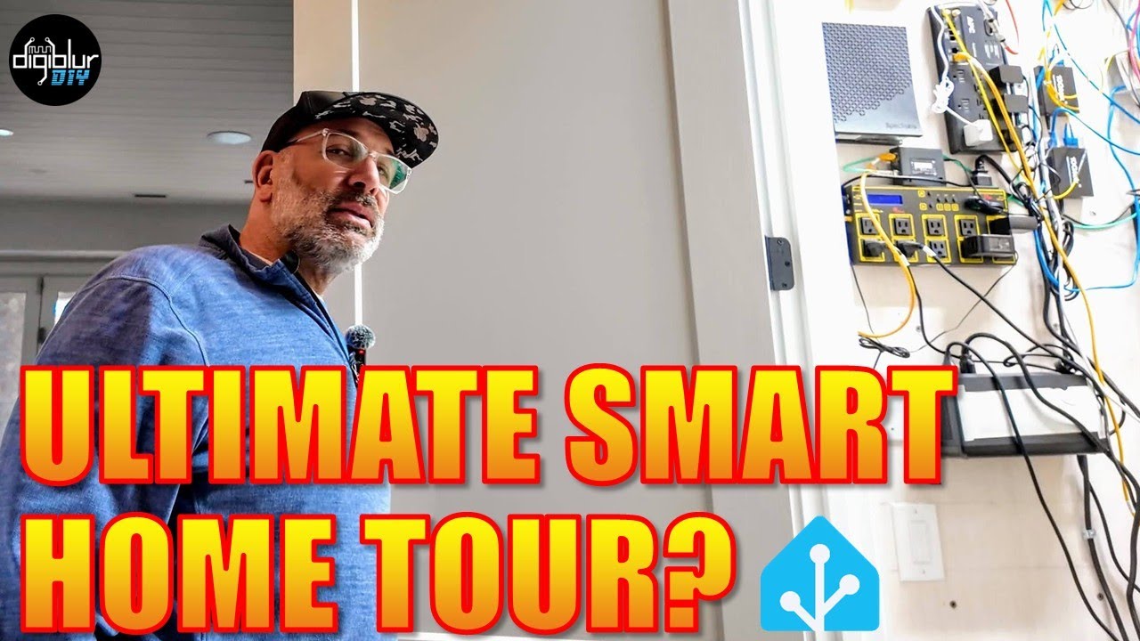 Touring a MASSIVE Home Assistant Powered Smart Home w/ Heffneil