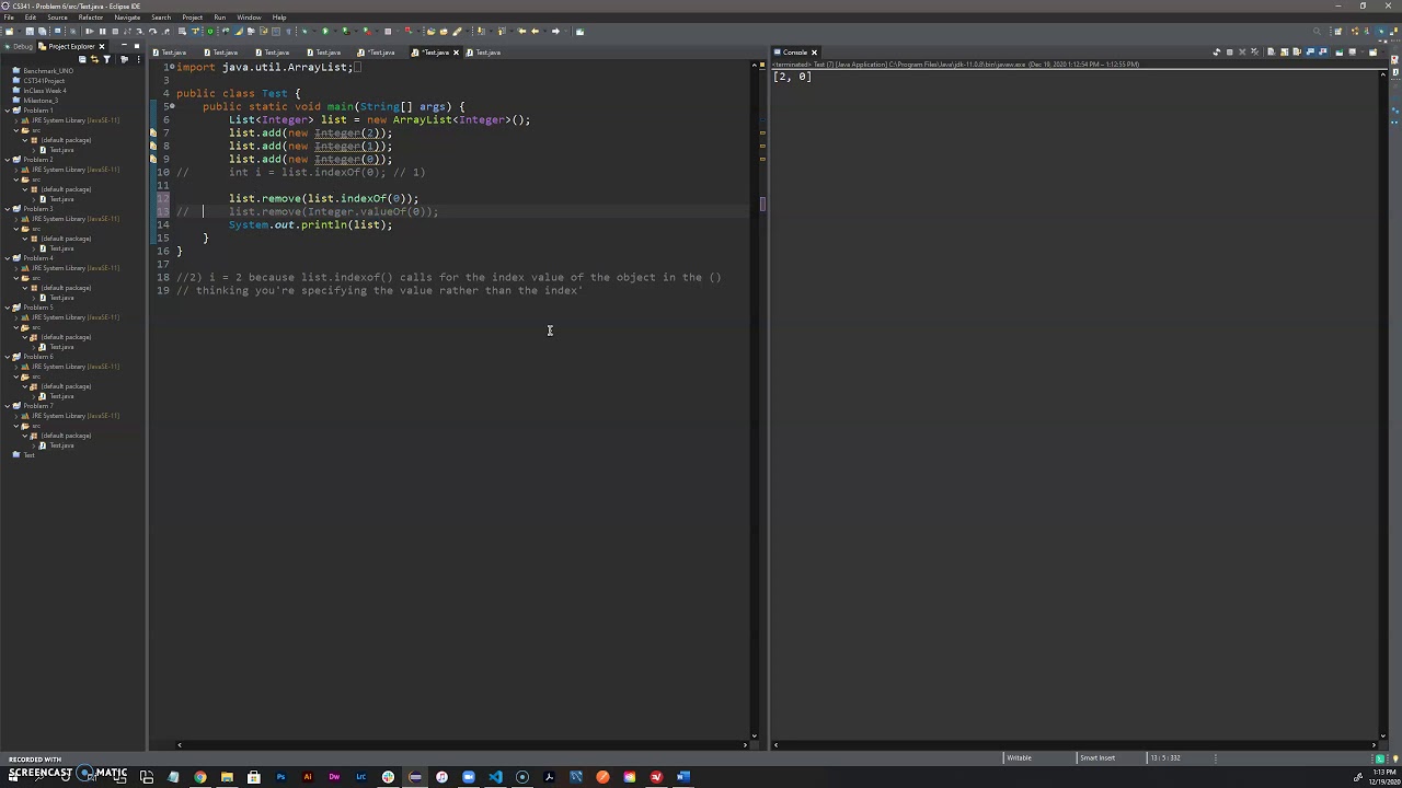 CST 341 Programming Exercise 4