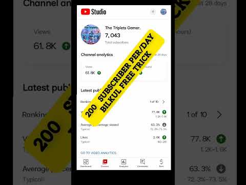 Increase 1000 ACTIVE SUBSCRIBERS EVERYDAY on YouTube (GUARANTEED) new TRICKS 2023 ||