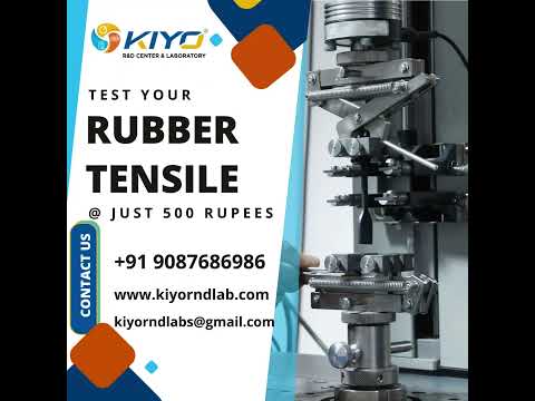 Rubber Testing Services, Rubber Testing Work in India