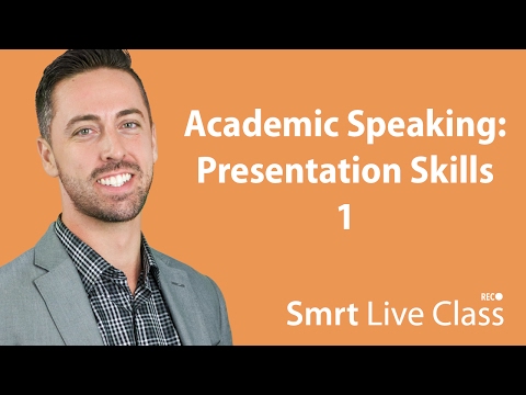 Academic Speaking: Presentation Skills 1 - English for Academic Purposes with Josh #35