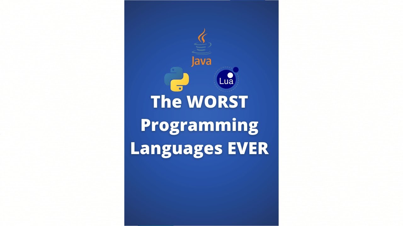 The WORST Programming Languages EVER #shorts