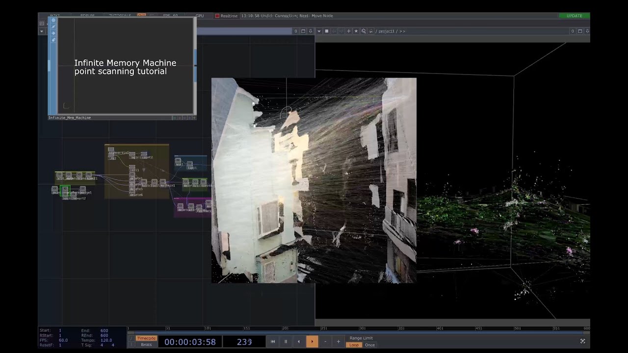 Point cloud scanning - TouchDesigner Tutorial