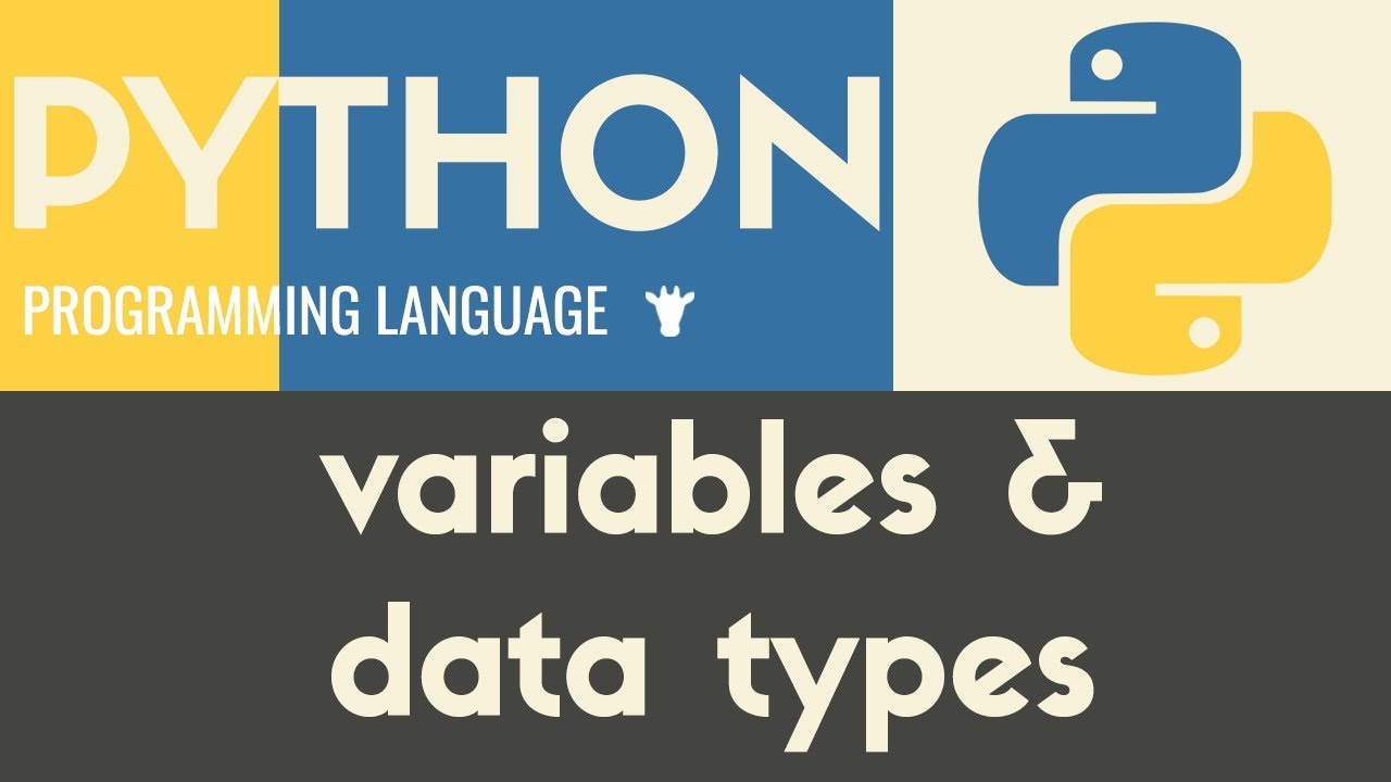 Variables & Data Types | Python | Tutorial 5