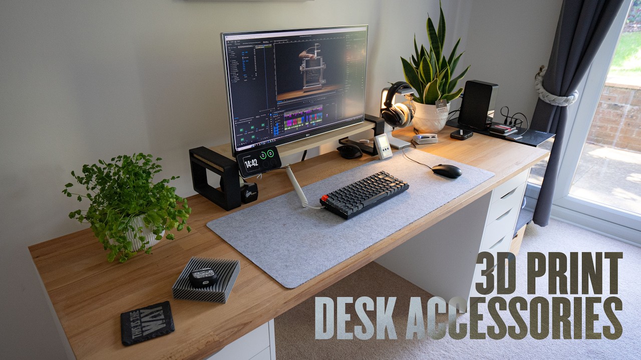 3d printing awesome desk accessories
