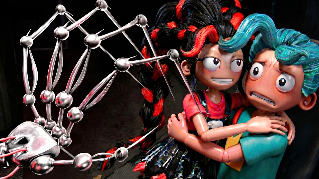 Secret Scene Prototype Captured Rory and Lilly Twin Sister! Poppy Playtime 5