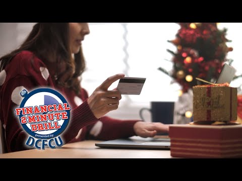 DCFCU FINANCIAL 2 MINUTE DRILL- Ep. 70 Holiday Shopping Tips
