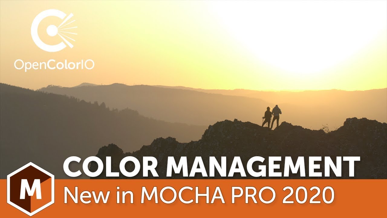 OpenColorIO - New in Mocha Pro 2020 | Boris FX
