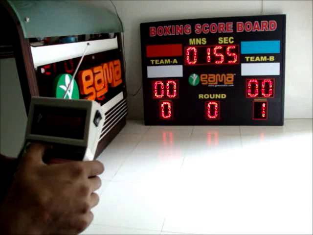 Sport Scoreboards - Solar Cricket Aussie Rules LED Scoreboard ...