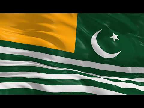 Azad Kashmir Flag Background Video FREE - Copyright © Free ll #NoCopyright #footage #kashmir