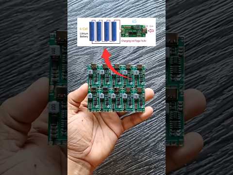 4S 4A lithium 18650 3.7V Battery charger module #ideas
