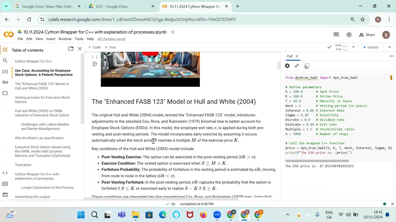 Wrapping C++ Backend code and accessing through Python in Google Colab