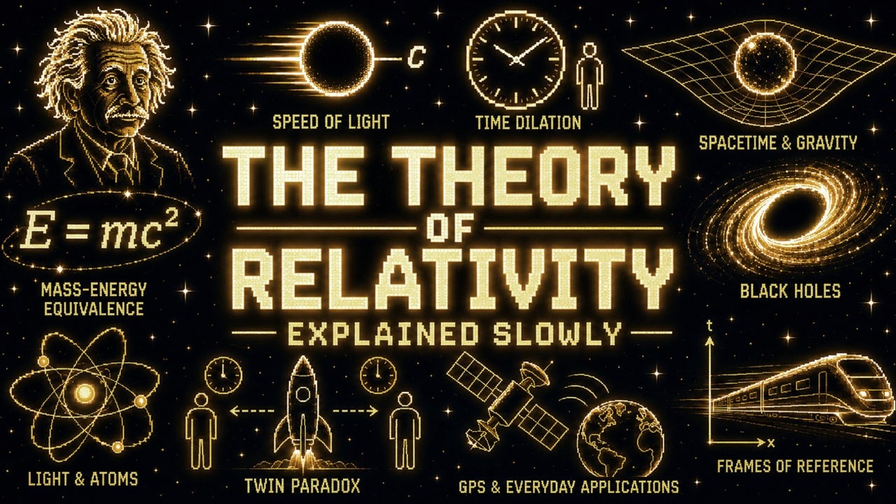 Every Confusing Thing About The Theory of Relativity Explained Slowly (For Sleep)