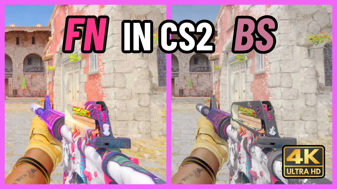M4A1-S Vaporwave | CS2 All Floats In-Game Showcase [4K]