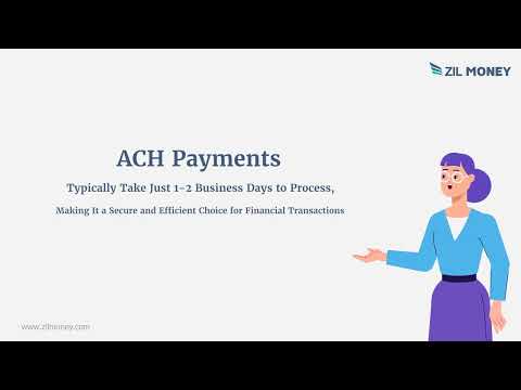 Make ACH Payments Quickly And Easily | Zil Money