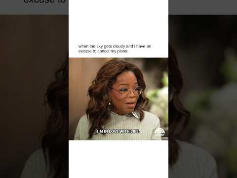 Oprah gets it!